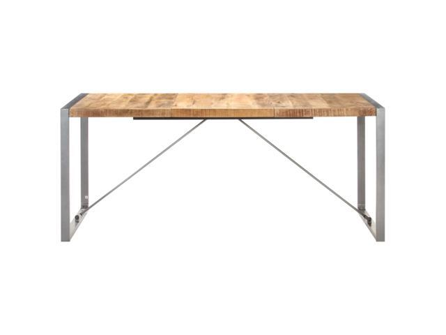 Click here for vidaXL Dining Table 70.9x35.4x29.5 Solid Rough Man... prices