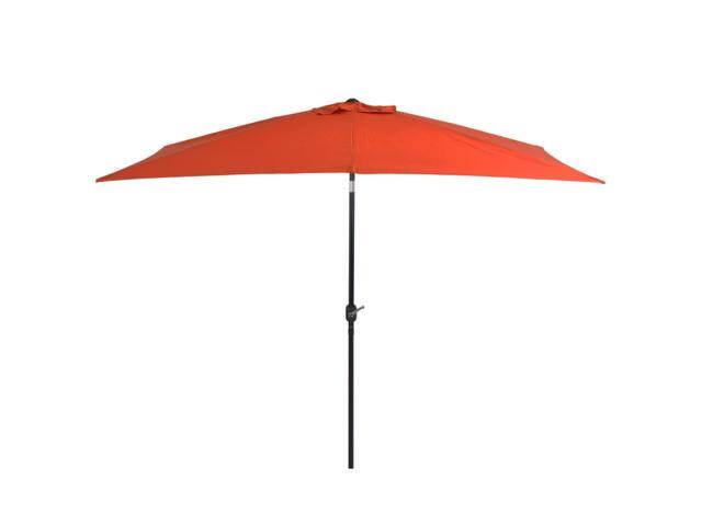 Click here for vidaXL Outdoor Parasol with Metal Pole 118x78.7 Te... prices