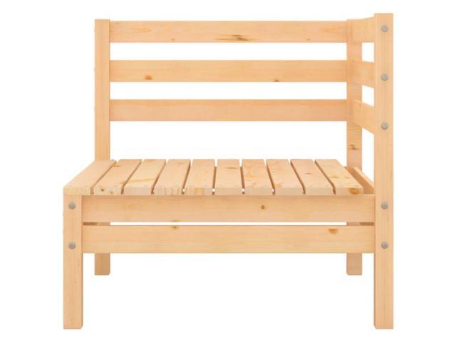 Click here for vidaXL Patio Corner Sofa Solid Pinewood prices