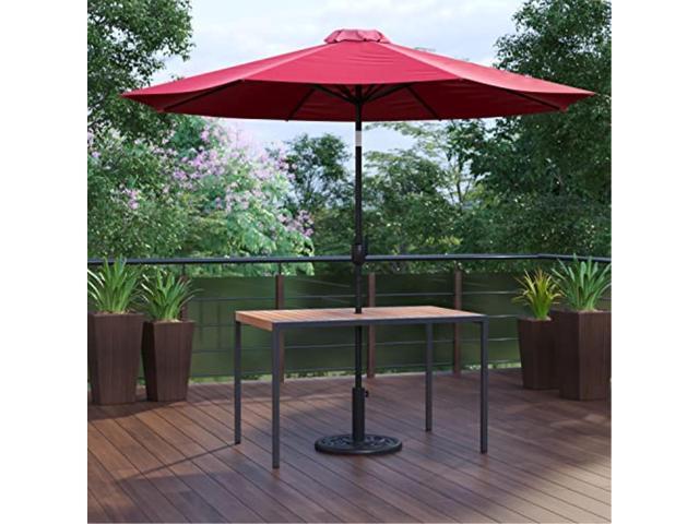 Click here for 3 Piece Outdoor Patio Table Set - 30 x 48 Syntheti... prices