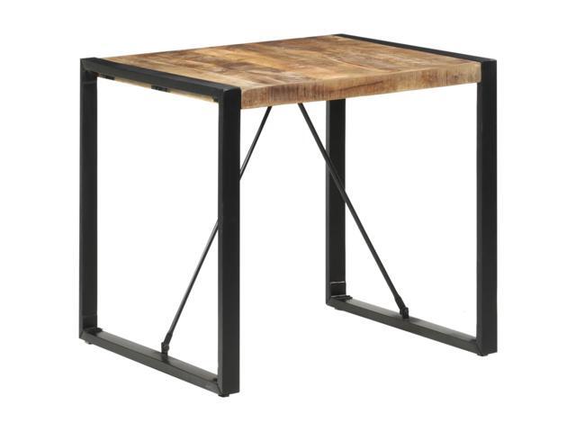 Click here for vidaXL Dining Table 31.5x31.5x29.5 Rough Mango Woo... prices