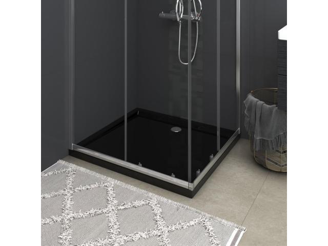 Click here for vidaXL Rectangular ABS Shower Base Tray Black 31.5... prices