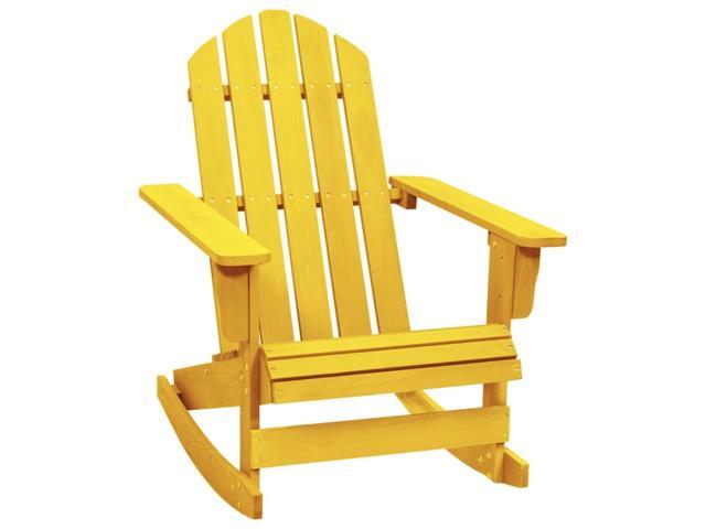 Click here for vidaXL Patio Adirondack Rocking Chair Solid Fir Wo... prices