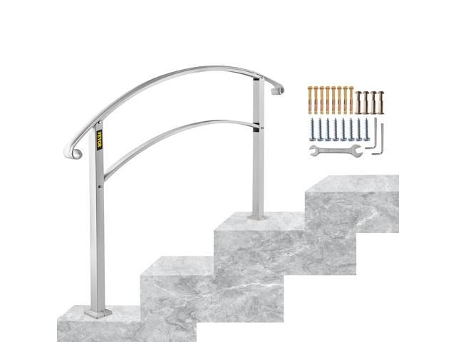 Click here for VEVOR 3ft Adjustable Iron Handrail Matte White Fit... prices