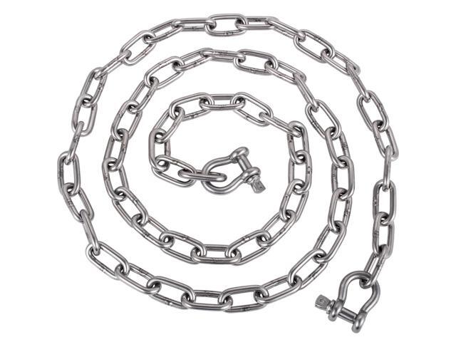 Click here for VEVOR Boat Anchor Chain Stainless Steel Chain 6 Ft... prices