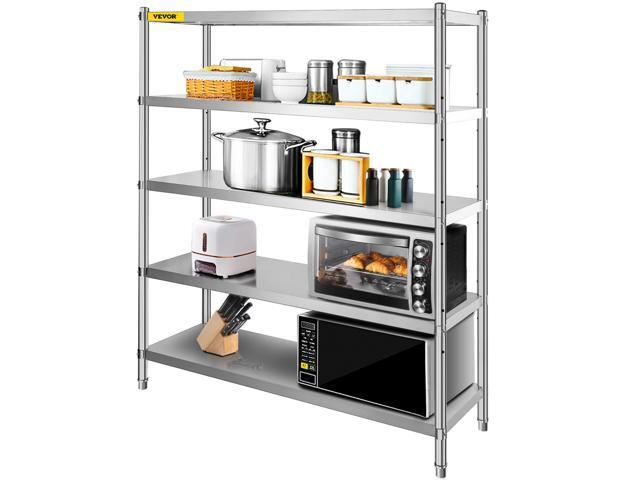 Click here for VEVOR Stainless Steel Shelving Adjustable Storage... prices