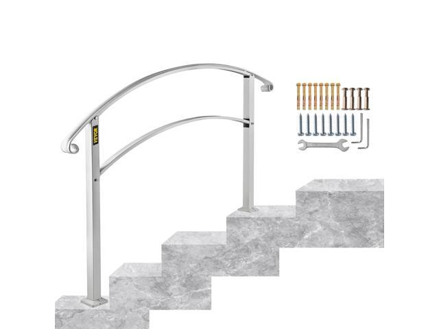 Click here for VEVOR 4 Ft Iron Handrail Adjustable Fits 3 Or 4 St... prices