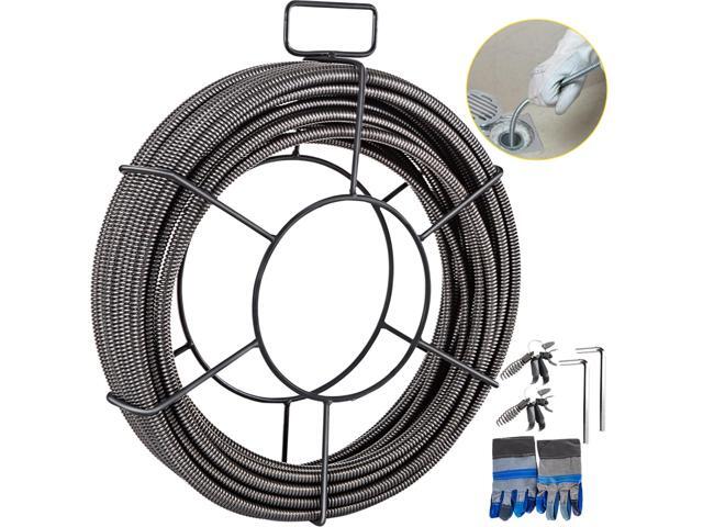 Click here for VEVOR Drain Cable Sewer Cable 75ft 3/8in Drain Cle... prices