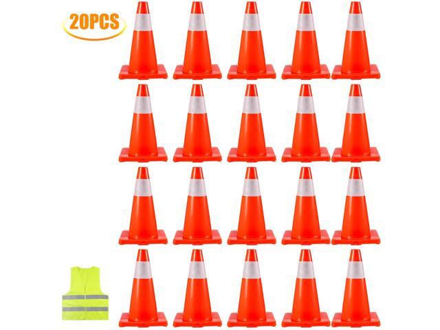 Click here for VEVOR Traffic Safety Cones 20 PCS PVC Parking Cone... prices