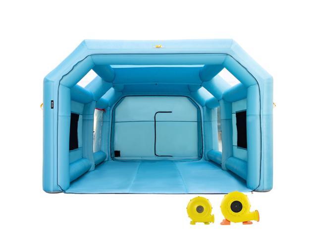 Click here for VEVOR Inflatable Spray Booth Car Paint Tent 28x15x... prices