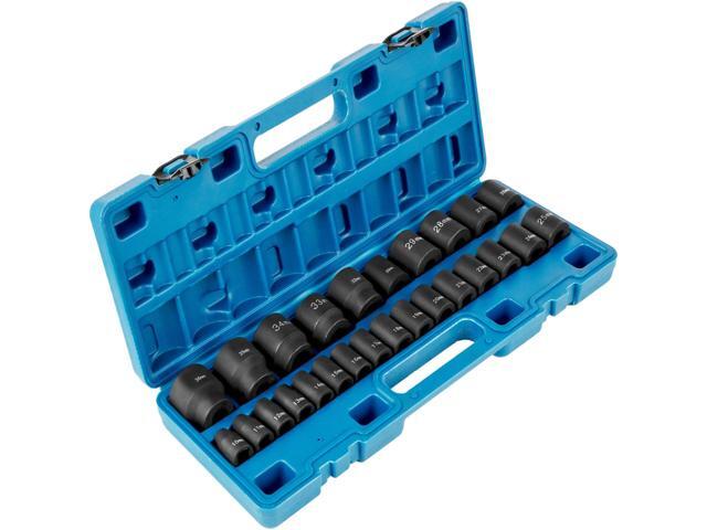 Click here for VEVOR Impact Socket Set 1/2 Inch Drive 26pcs Stand... prices
