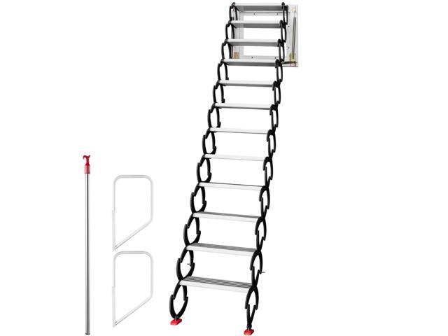 Click here for VEVOR Attic Steps Pull Down Attic Stairs 12 Steps... prices