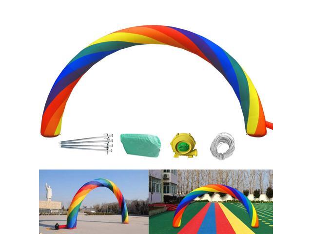 Click here for VEVOR Inflatable Rainbow Arched Door Advertising A... prices