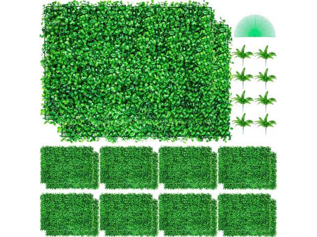 Click here for VEVOR Artificial Boxwood Panel Hedge Decor 24 Pcs... prices