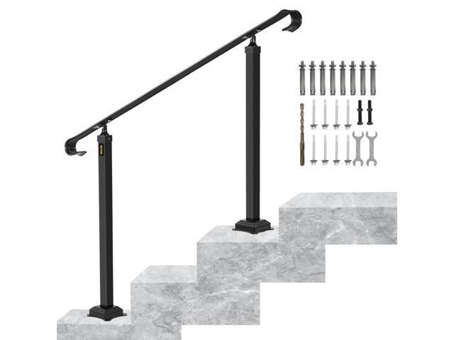 Click here for VEVOR Wrought Iron Handrail Stair Railing Fit 2 Or... prices