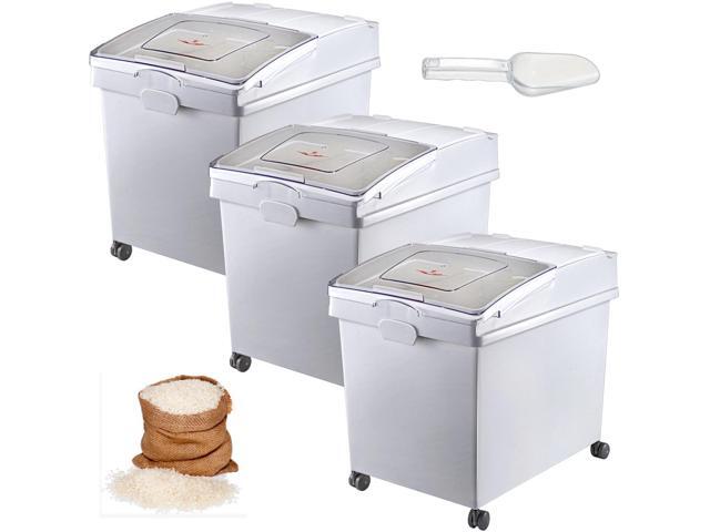 Click here for VEVOR 3 Pack Commercial 10.5gal Ingredients Storag... prices