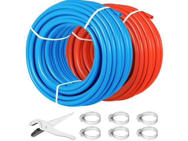 Click here for VEVOR 1/2 Oxygen Barrier Pex Tubing 300 Red And 30... prices