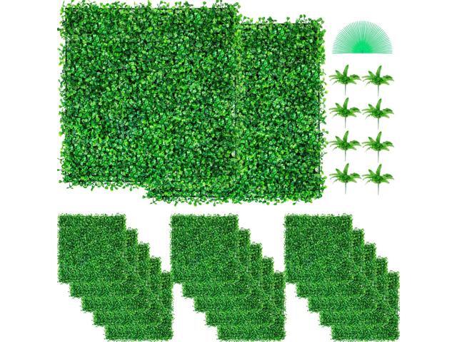 Click here for VEVOR Artificial Boxwood Panel Hedge Decor 48 Pcs... prices