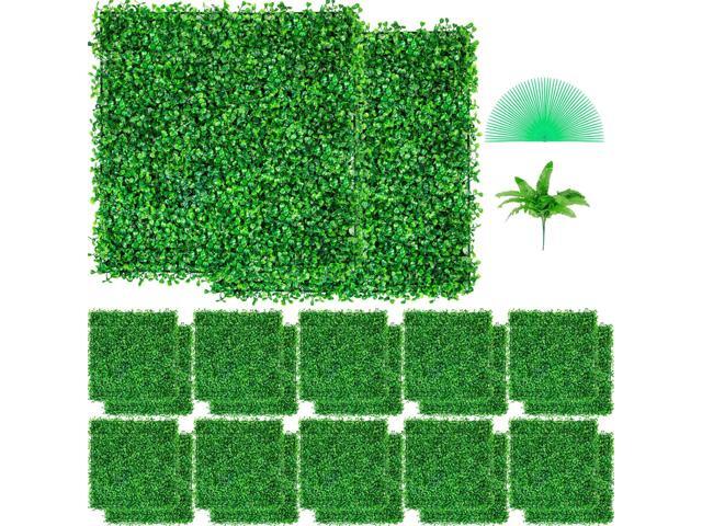 Click here for VEVOR Artificial Boxwood Panel  Hedge Decor 24 Pcs... prices