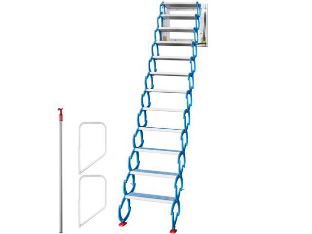 Click here for VEVOR Attic Steps Pull Down Attic Stairs 12 Steps... prices