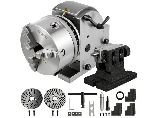 Click here for VEVOR Dividing Head Bs-1 6 3 Jaw Chuck & Tailstock... prices