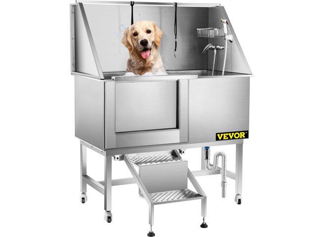 Click here for VEVOR Pet Dog Grooming Tub Pet Bath Tub 50 Stainle... prices