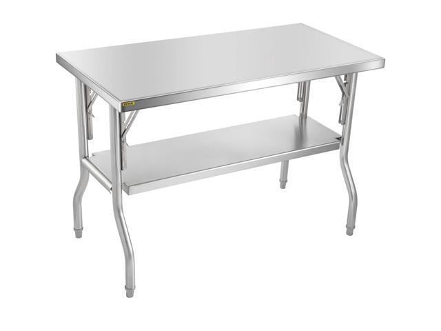 Click here for VEVOR Stainless Steel Folding Commercial Prep Tabl... prices