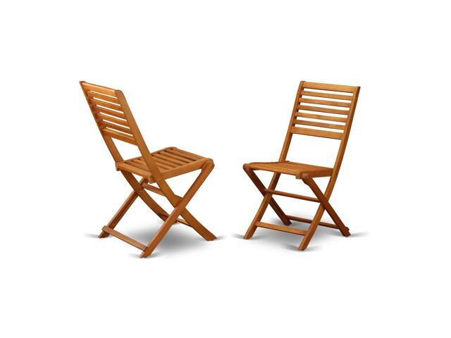 Click here for Set of 2 Chairs BBSCWNA Solid Acacia Solid wood Ou... prices
