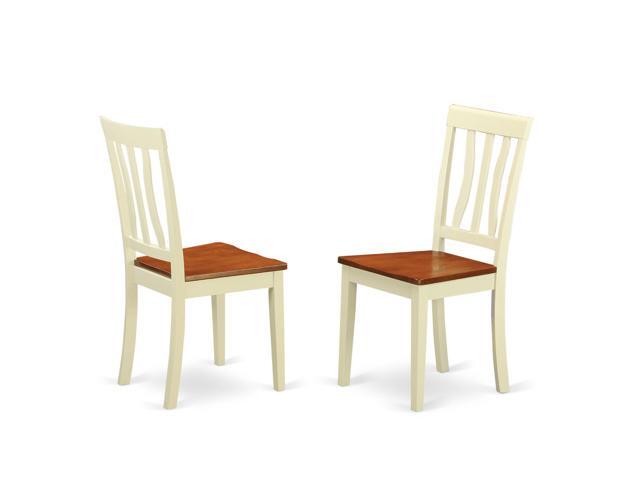 Click here for Set of 2 Chairs ANC-WHI-W Antique Kitchen dining C... prices