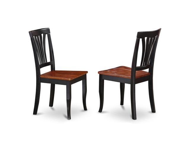 Click here for Set of 2 Chairs AVC-BLK-W Avon Chair for dining ro... prices