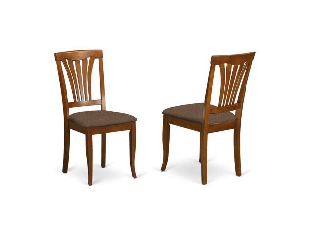 Click here for AVC-SBR-C Avon Chair for dining room with Linen Fa... prices