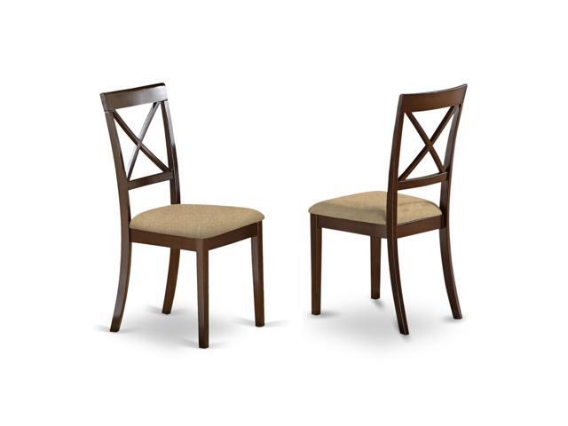 Click here for Set of 2 Chairs BOC-CAP-C Boston X-Back dining cha... prices