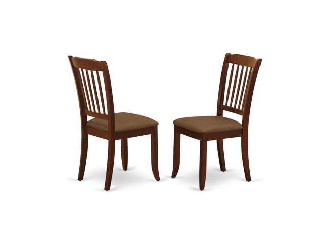 Click here for Set of 2 Chairs DAC-MAH-C Danbury vertical slatted... prices