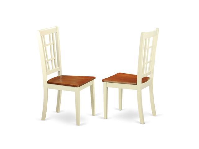 Click here for Set of 2 Chairs NIC-WHI-W Nicoli Dining Chair with... prices