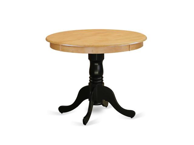 Click here for ANT-OBK-TP Antique Table 36 Round in Oak and Black... prices