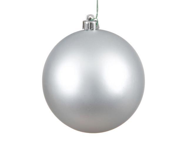 Click here for Vickerman 4.75 Silver Matte Ball UV Drilled 4/Bag... prices