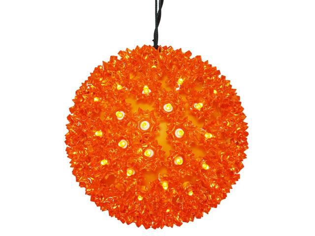 Click here for Vickerman 100Lt x 7.5 LED Orange Starlight Sphere... prices