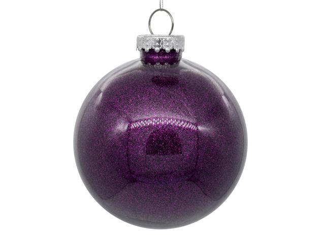 Click here for 6 Plum Glitter Clear Ball 4/bag prices