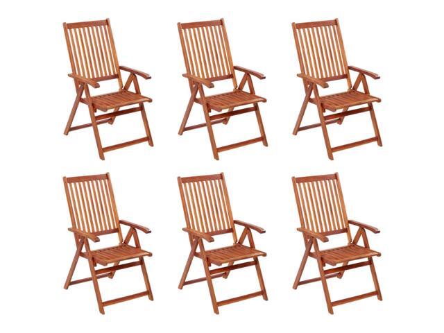 Click here for vidaXL Folding Garden Chairs 6 pcs Solid Acacia Wo... prices