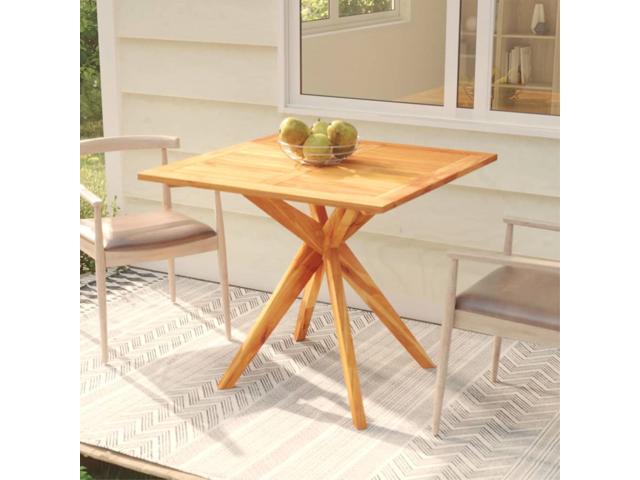 Click here for vidaXL Patio Table 33.5x33.5x29.5 Solid Wood Acaci... prices