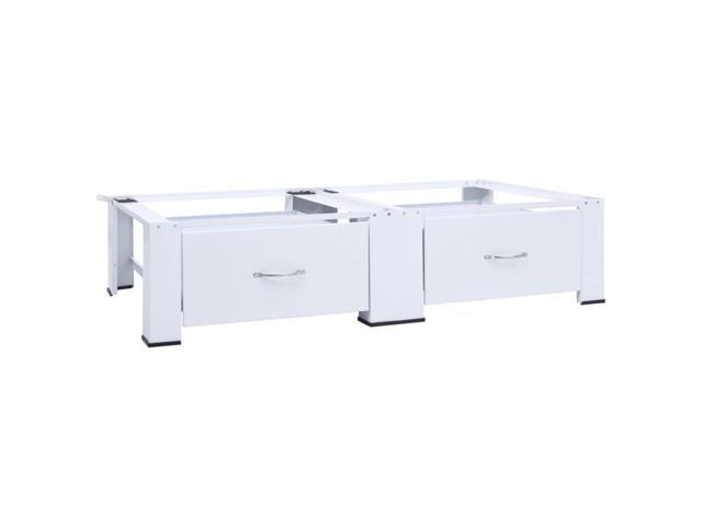 Click here for vidaXL Washing and Drying Machine Pedestal with Pu... prices