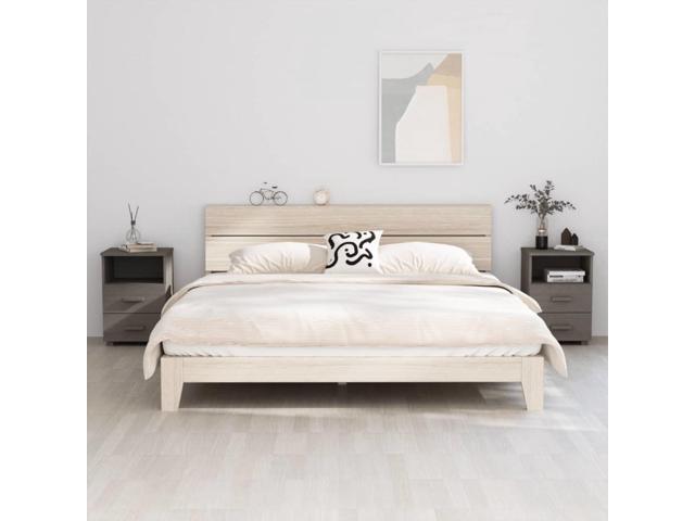 Click here for vidaXL Bedside Cabinets 2 pcs Light Gray 15.7x13.8... prices