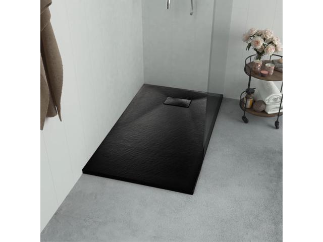 Click here for vidaXL Shower Base Tray SMC Black 35.4x35.4 prices