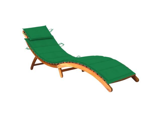 Click here for vidaXL Acacia Wood Patio Sunlounger prices