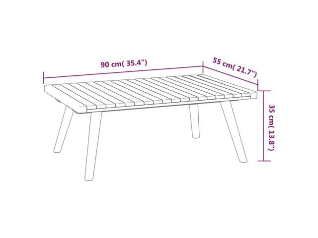 Click here for vidaXL 4 Piece Patio Lounge Set with Cushions Soli... prices