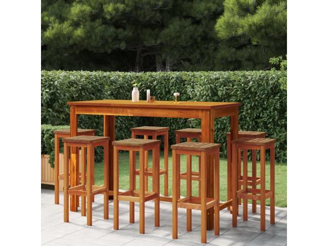 Click here for vidaXL Bar Stools 8 pcs Solid Wood Acacia prices