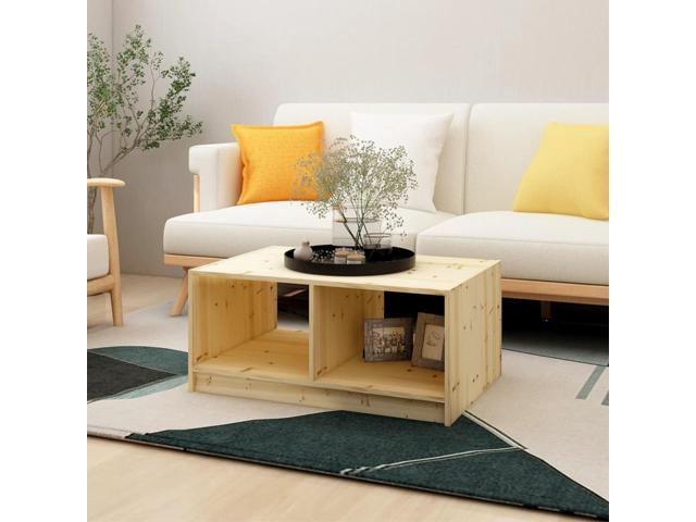 Click here for vidaXL Coffee Table 29.5x19.7x13.2 Solid Firwood prices