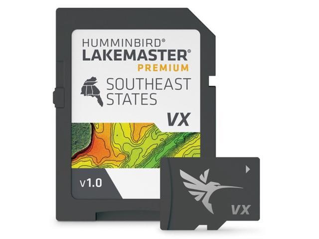 Click here for Humminbird Lakemaster VX Premium Southeast microSD prices