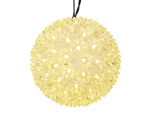 Click here for Vickerman 50Lt x 6 LED WmWht Starlight Sphere - X1... prices
