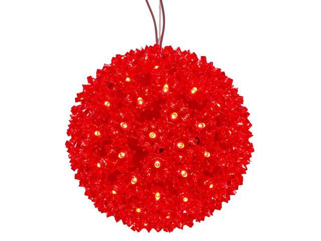 Click here for Vickerman 50Lt x 6 LED Red Starlight Sphere - X120... prices